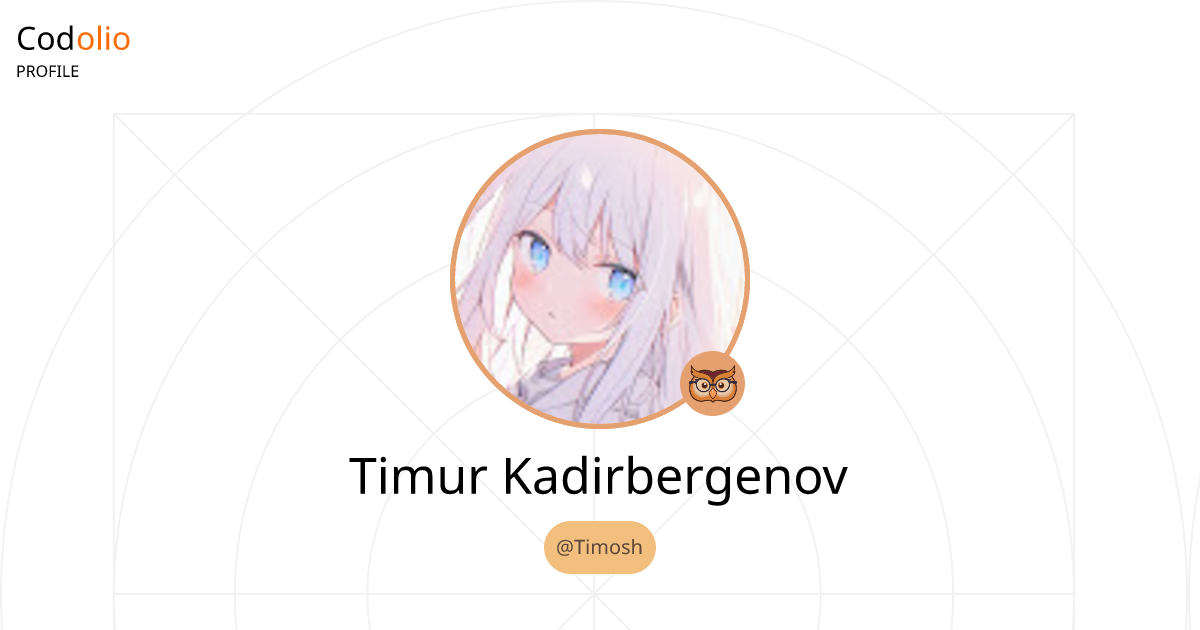 Timur Kadirbergenov | Codolio