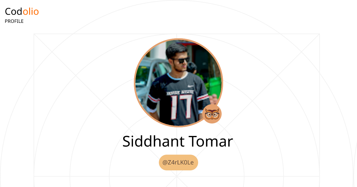Siddhant Tomar | Codolio