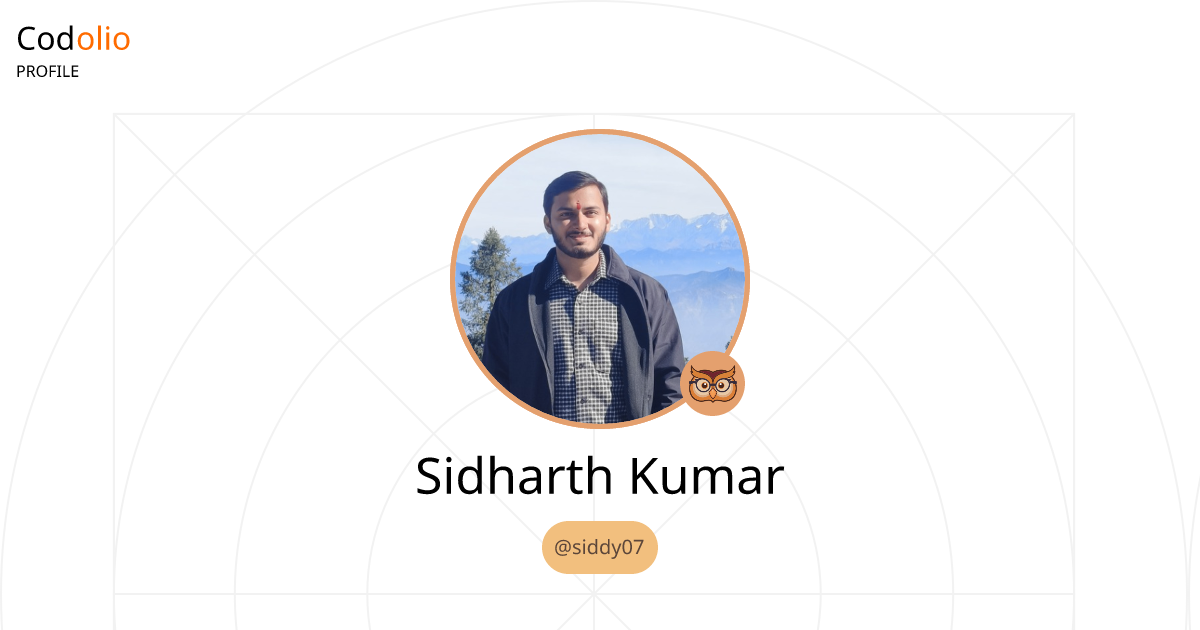 Sidharth Kumar | Codolio