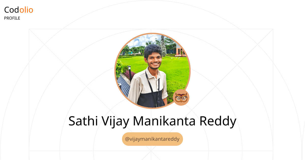 Sathi Vijay Manikanta Reddy | Codolio